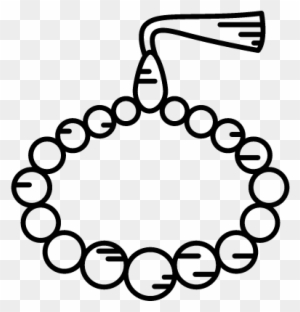 Prayer Beads Vector - Logo Tasbih - Free Transparent PNG Clipart Images ...