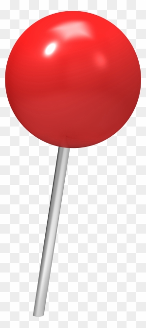 Pushpin Push Pin Office Pin Red Tack Thumb - Pin Png - Free Transparent ...
