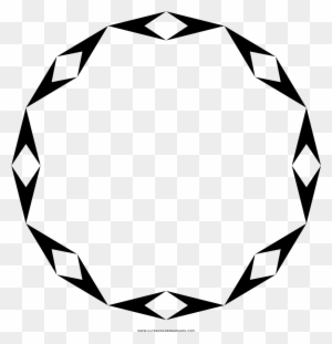 Frame Coloring Page - Drawing - Free Transparent PNG Clipart Images ...