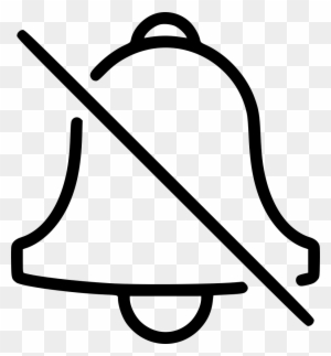 Bell Silent Comments - Icon - Free Transparent PNG Clipart Images Download