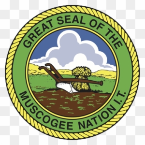 Great Seal Of The Muscogee Nation I - Muscogee Creek Indian Flag - Free ...