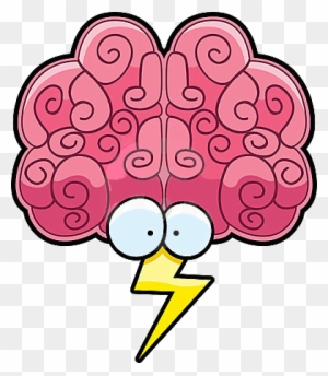 Brain Cartoon Character For Kids - Brain Reading A Book - Free ...