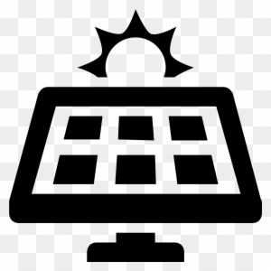 Reusing The Roof Space - Solar Panel Icon Free - Free Transparent PNG ...