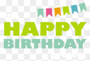 The Happy Birthday Project - Happy Birthday Png Green - Free ...