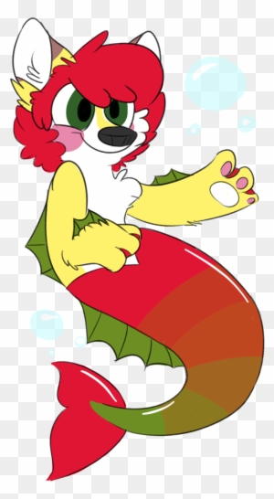 Pavva The Merfox - Cartoon - Free Transparent PNG Clipart Images Download