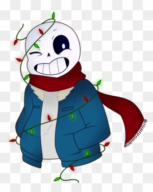 Fairy Lights Christmas Sans Undertale By Featherletters - Sans The ...