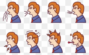 Chest Congestion - Drawing - Free Transparent PNG Clipart Images Download