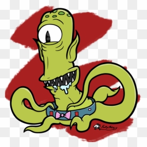 Kodos The Destroyer By Frillythingy - Kang And Kodos - Free Transparent ...