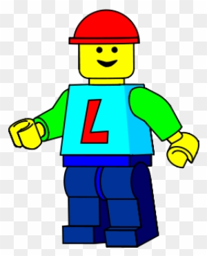 Blue & Red Lego Man Body Free Printable - Printable Lego Head Template ...