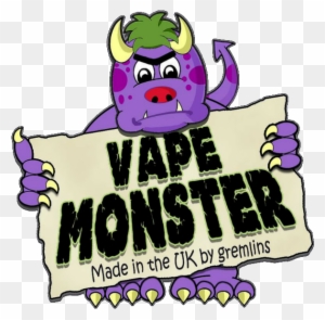10 X 10ml Monster Vape 50/50 - Vape Monster - Free Transparent PNG ...
