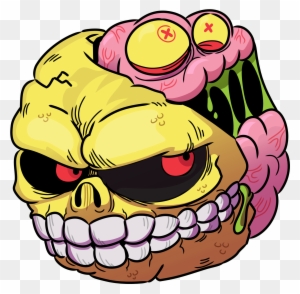 Madballs Skull Face - Free Transparent PNG Clipart Images Download