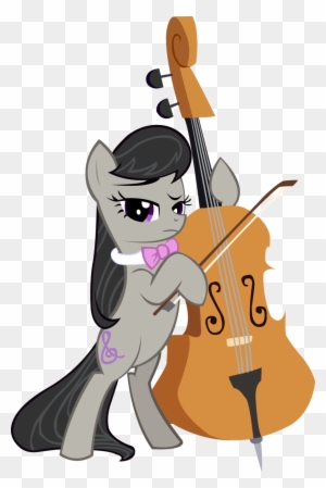 Octavia, Ready To Play Her Cello - Papercraft My Little Pony - Free ...