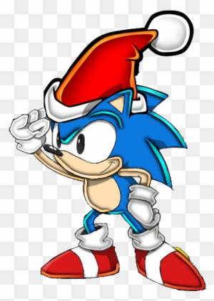 Christmas Classic Sonic By Saturnphoenix - Sonic The Hedgehog - Free ...