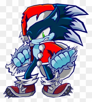 Christmas Werehog Sonic By Cerberean - Sonic The Hedgehog - Free ...