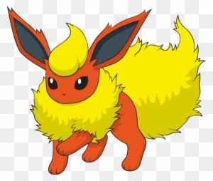 Flareon-fire Type,one Of Eevee's Evolved Forms - Pokemon Flareon - Free ...