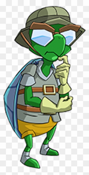 Bentley - Turtle From Sly Cooper - Free Transparent PNG Clipart Images ...