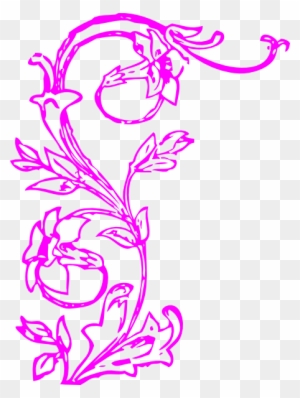 Pink Flower Vine Clip Art, Transparent PNG Clipart Images Free Download ...