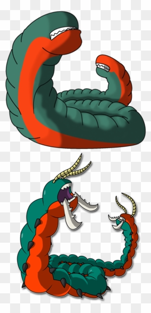 Big 'ol Worm By Deadbedspread - Shiny - Free Transparent PNG Clipart ...