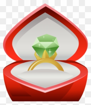 Clipart - - Engagement Ring Box Clipart - Free Transparent PNG Clipart ...