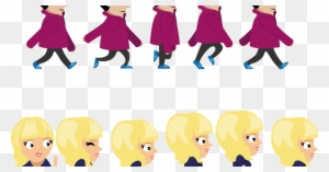 Walk Cycle Walking Animation Euclidean Vector - Realistic Animated Walk ...