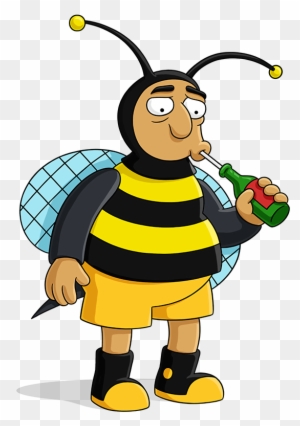 Relatable Bumble Bee Man - Simpsons Bumblebee Man - Free Transparent ...