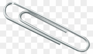 Acco Premium Paper Clips - Transparent Paper Clip Png - Free ...