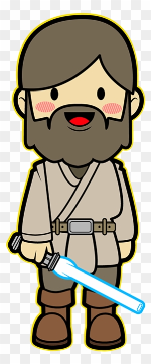 Obi Wan Kenobi Chibi - Free Transparent PNG Clipart Images Download