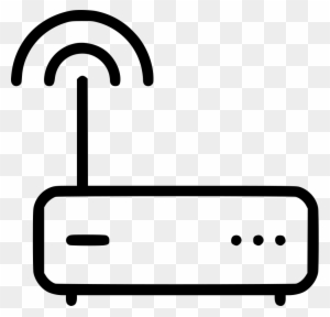 Modem Router Hub Connection Wifi Internet Comments - Modem Icon Png ...