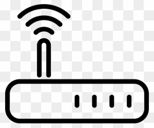 Modem Router Hub Connection Wifi Internet Comments - Modem Icon Png ...