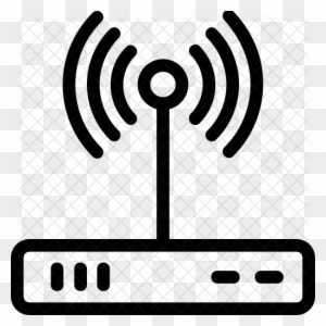 Wireless Antenna Changed Clip Art - Wifi Visio Stencil - Free ...