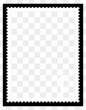 Postage Stamp Frame Clip Art
