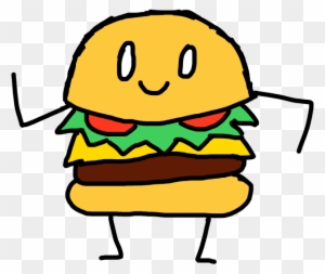 Dancing Burger Gif - Free Transparent PNG Clipart Images Download