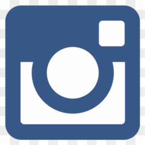 Instagram Logo Png Transparent Find Us On - Blue Instagram Logo Png ...