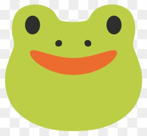 Open - Android Frog Emoji - Free Transparent PNG Clipart Images Download