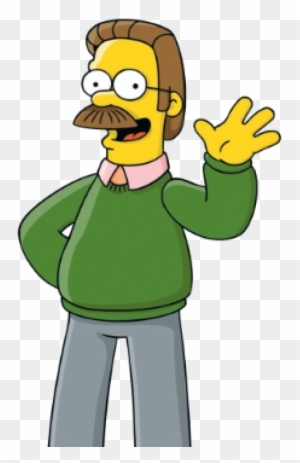 About - Os Simpsons Ned Flanders - Free Transparent PNG Clipart Images ...