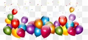 Balloon Banner Clip Art - Balloons Background - Free Transparent PNG ...
