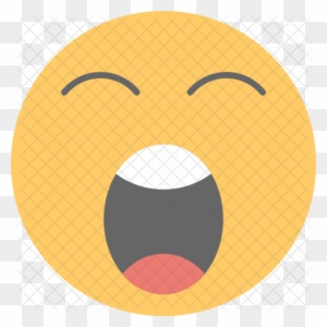 Yawn Face Icon - Yawn - Free Transparent PNG Clipart Images Download