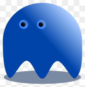 Color Blue Cliparts 25, Buy Clip Art - Fantasmita Pacman Png - Free ...