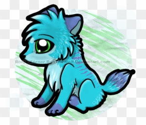 Chibi Wolf Couple - Gray Wolf - Free Transparent PNG Clipart Images ...