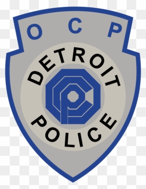Ocp Detroit Police Badge By Pointingmonkey - Circle - Free Transparent ...