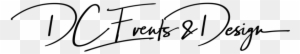 Dc Events & Design Black High Res - Dc Events & Design - Free ...