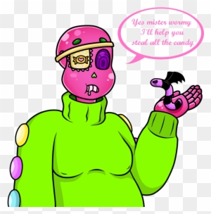 Harold And The Evil Worm By Uketello - Cartoon - Free Transparent PNG ...