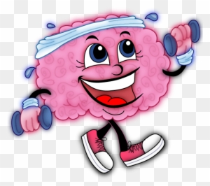 Brain Exercise Picture Vertical - Cartoon Brain Exercising - Free ...