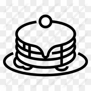 Pancake - Pancakes Icon Transparent Background - Free Transparent PNG ...