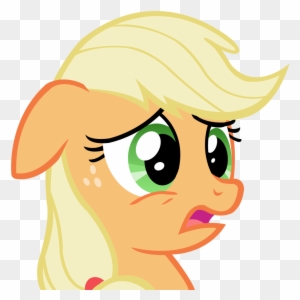 Well, That Answers My Other Question - Surprised Applejack - Free ...