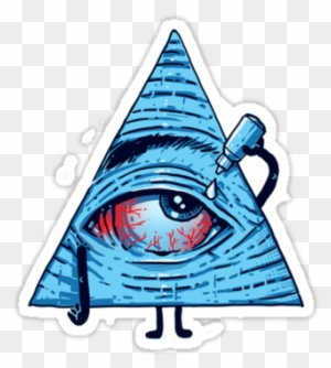 Illuminati Eye Funny - Free Transparent PNG Clipart Images Download
