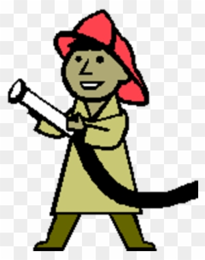 Montag Meets Clarisse - F Is For Firefighter Colouring - Free ...