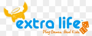 Extra Life Logo Blue - Children's Miracle Network Hospitals - Free ...