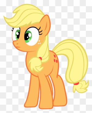 Hatless Applejack By Drfatalchunk - My Little Pony Applejack Png - Free ...