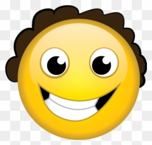 Hair Emoji Images - Emoji Face With Hair - Free Transparent PNG Clipart ...